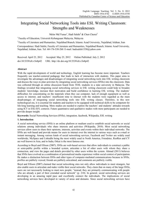 SOCIAL MEDIA AND COLLEGE STUDENTS | PPT