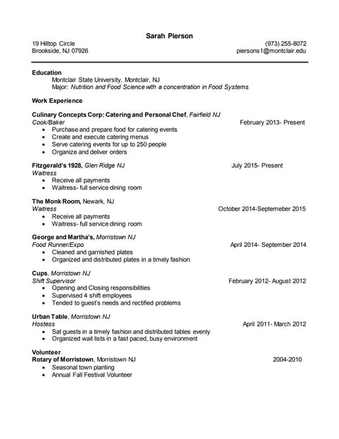 Angela Klinglehoets.doc resume | PDF
