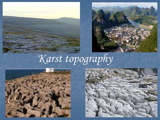 Karst topography | PPT