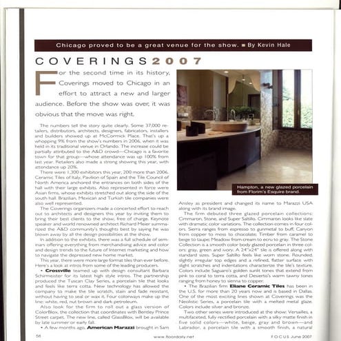 Coverings 2007 | PDF