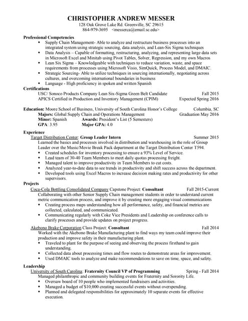 Matt's Resume 7-16 | PDF