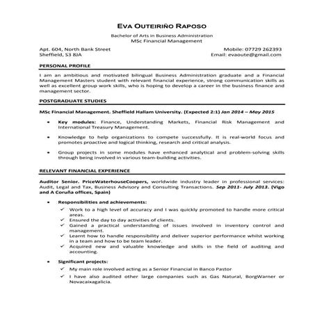 EVA cv ampliado | PDF