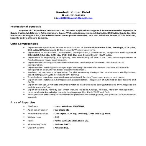 Kamlesh_Resume | PDF