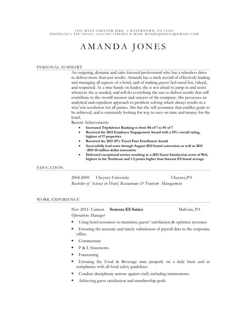 Tom Liszewski Resume 2016 | DOC | Business | Business and Finance