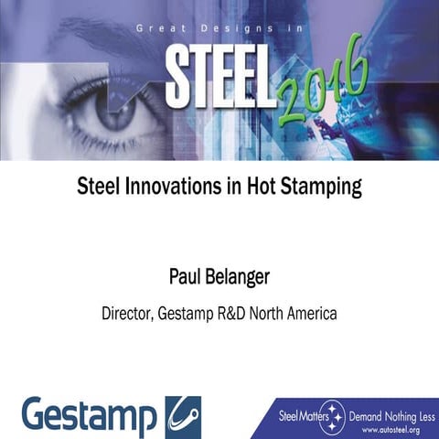 Great Design in Steel - Gestamp 2016 | PDF