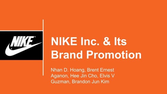 Nike Brand Guidelines | PPT