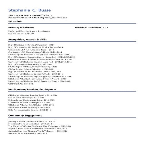 Kaiser,Lauren Resume | PDF