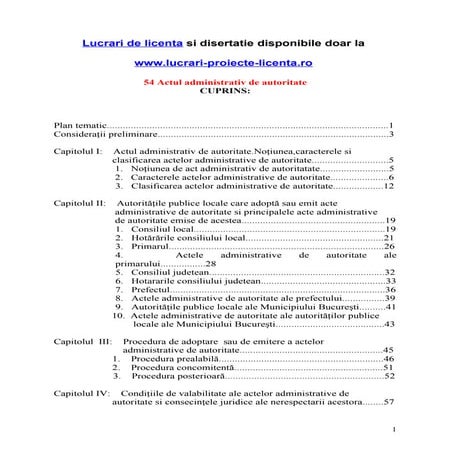 54 actul administrativ de autoritate copy | DOC