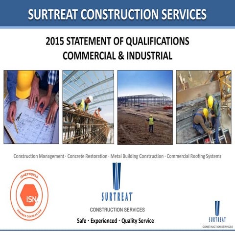 Surtreat Construction Services -SOQ January 2015 | PDF | Construction ...