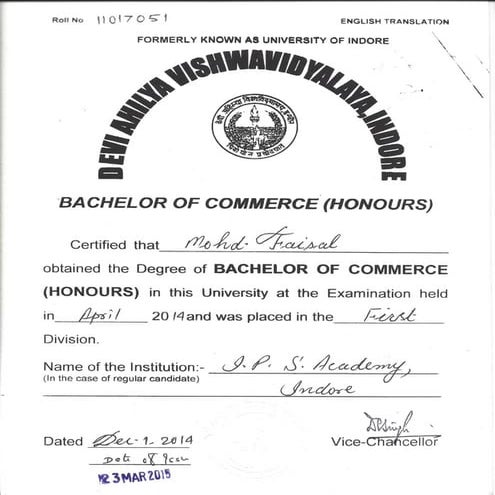 Bachelor Degree 4 years | PDF