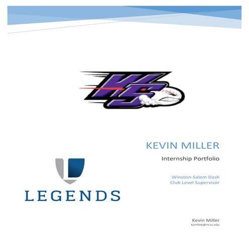 Internship Portfolio | PDF