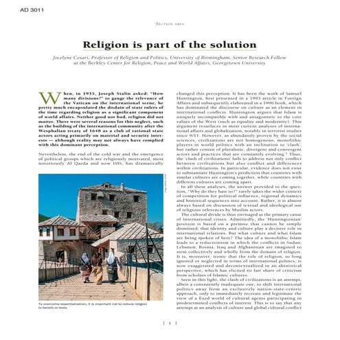 Unesco | PDF | Islam | Religion & Spirituality