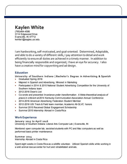 TEFL resume | DOCX | Education