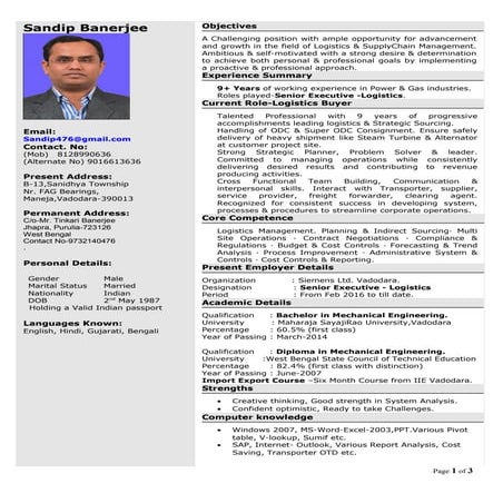 PURCHASE, STORES RESUME | DOC