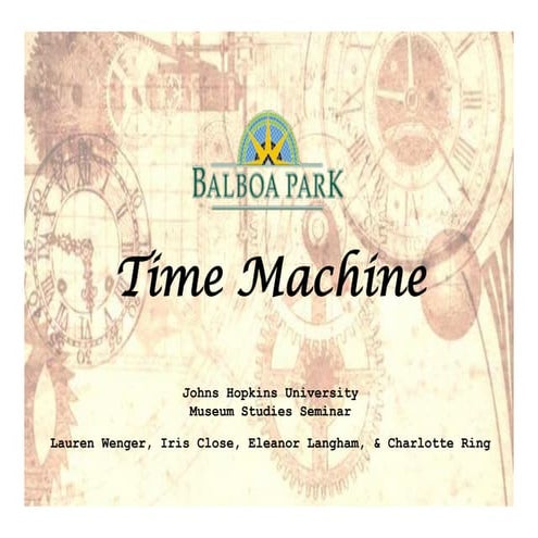 time machine presentation | PDF