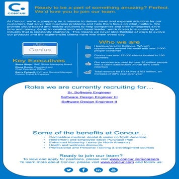 Concur Infographic | PDF