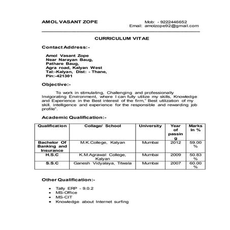 AMOL VASANT ZOPE_ DEC 16 | PDF