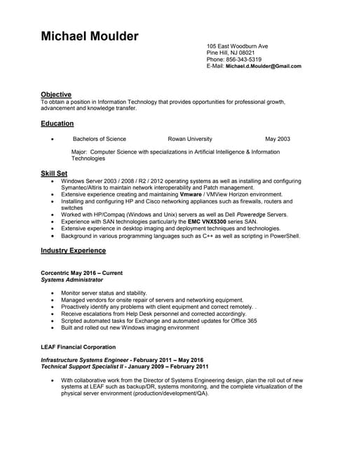 Resume | PDF