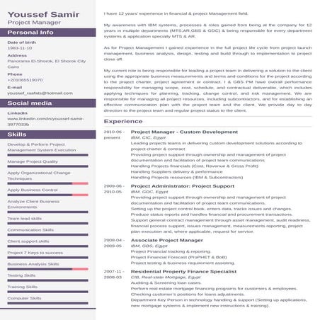 Yousef Samir_Resume | PDF