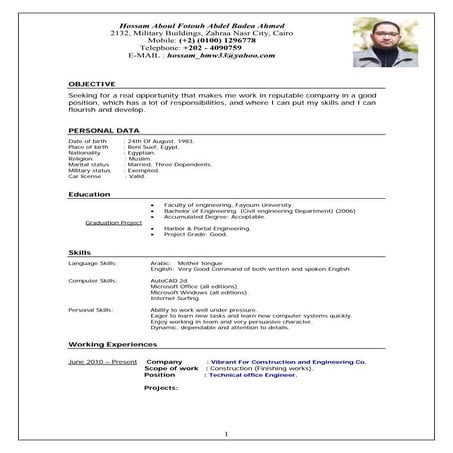 waheed CV | DOC