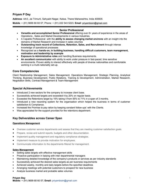 Saif Resume_2016_S&M | PDF