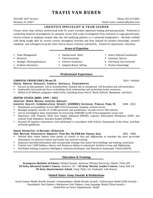 Patterson, Andrew A. Resume 2015 | DOCX | Business | Business and Finance