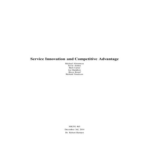 Final Group Paper | PDF