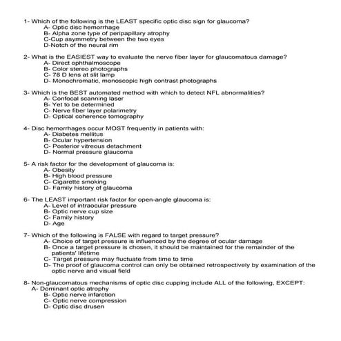 54 Multiple Choice Questions (MCQS) - glaucoma.docx