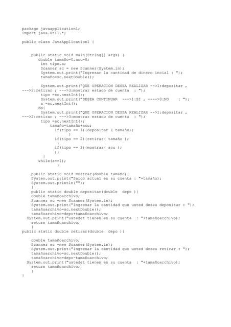 Cómo Hacer Una Calculadora En Java Y Visual Basic Pdf 