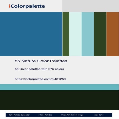 55 nature-color-palettes-1 481259 | PDF