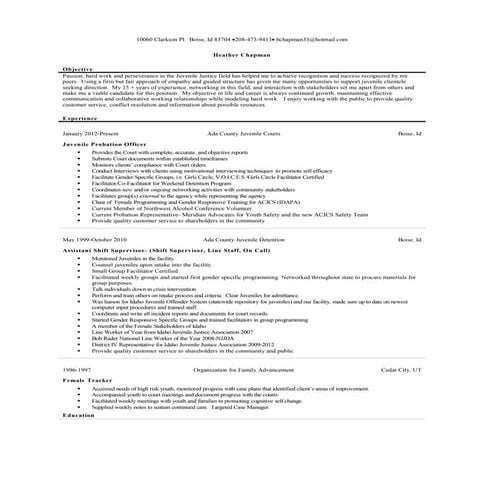 Justin Ayars - Resume 2014 | PDF