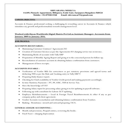 Moses Lwane CV Resume | PDF