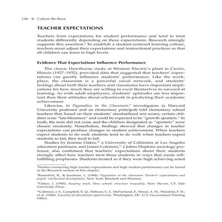 Setting high expectations | PPTX