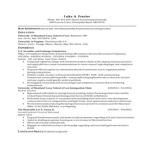 Luke Frazier Resume 9-22-15 (General) | DOCX