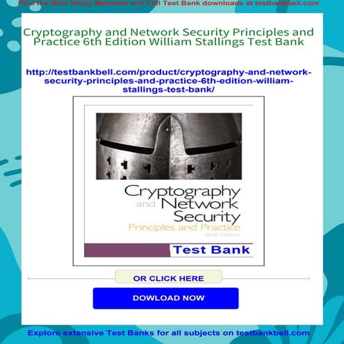 Download The Entire Cryptography And Network Security Principles And Practice 6th Edition