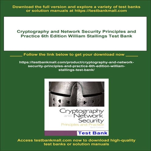 Cryptography and Network Security Principles and Practice 6th Edition ...