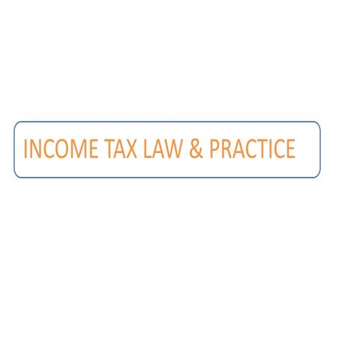 Ppt presentation on income tax | PPTX