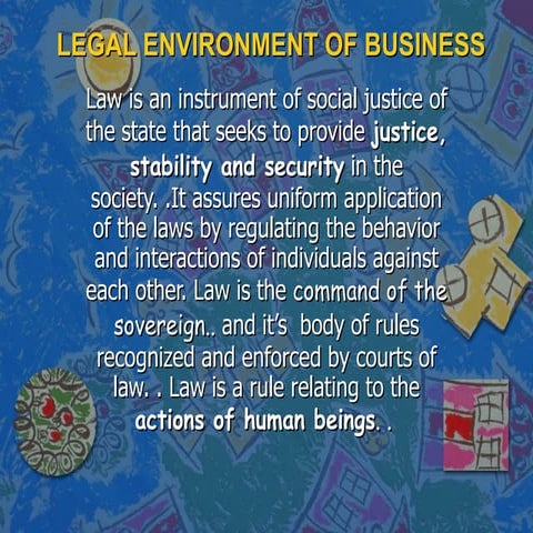 5517492 Legal Environment Of Business | PPT