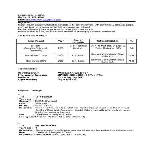 SUDHANSHU MISHRA (2) (2) | DOCX | Programming Languages | Computing