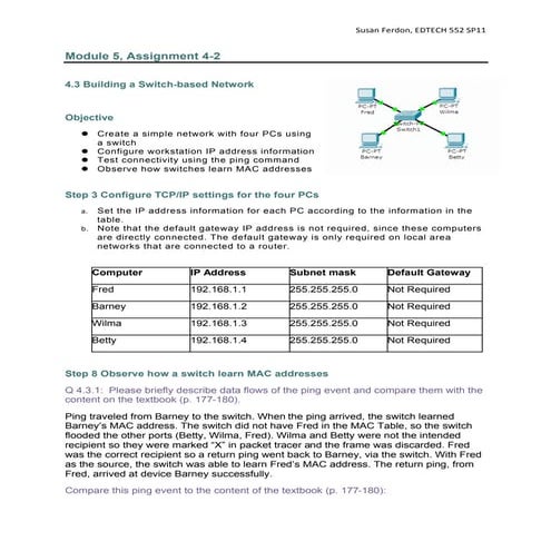552ferdon 4.3switchandping | PDF