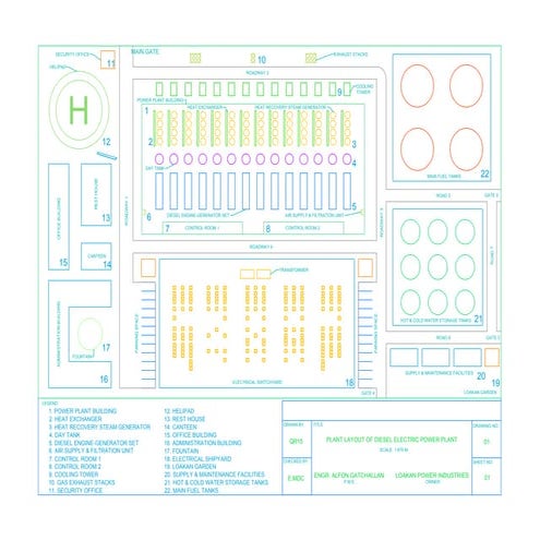 Plant Layout-Model | PDF