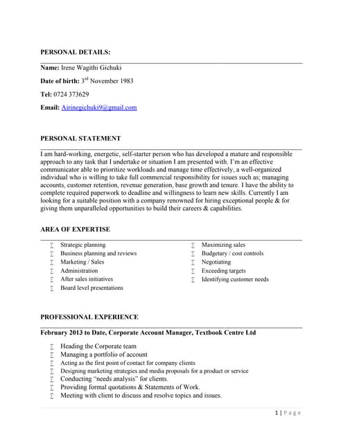 JJS resume 2016 | PDF