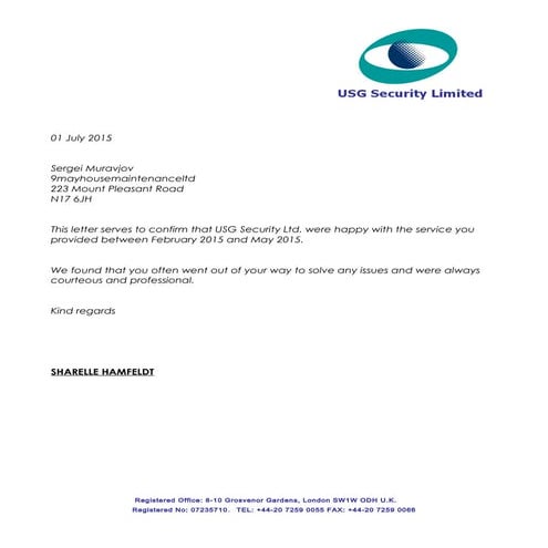 USG | DOC | Home Security | Home & Garden