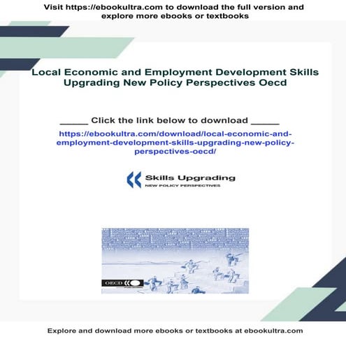 Local Economic and Employment Development Skills Upgrading New Policy ...