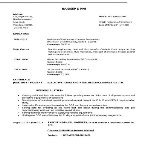 resumes | DOCX