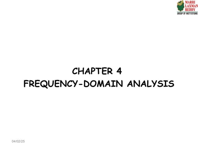 Frequency Response Analysis | PDF
