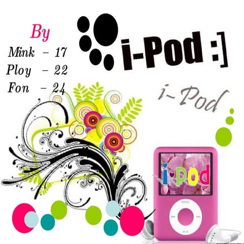iPOD | PPT | Technology & Computing