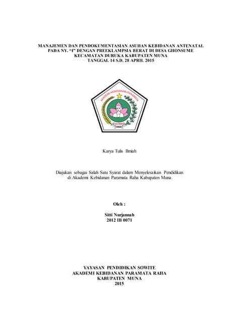 Poster gempa bumi | DOCX