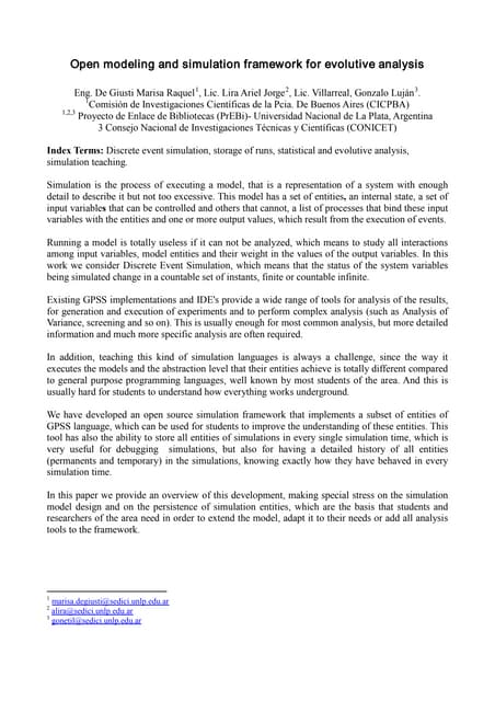 General purpose simulation System (GPSS) | PPTX