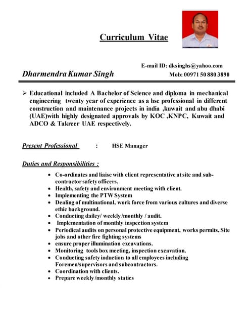 KOC - Experience Certificate | PDF